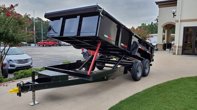 TUFFDUMP 7'x16' 14k lb Low Profile Dump Trailer - Better Dump Trailers