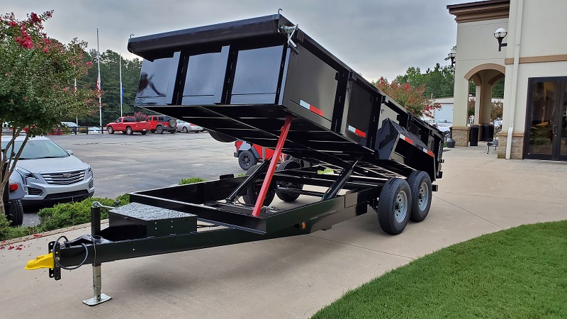 TUFFDUMP 7'x12' 10k lb Low Profile Dump Trailer - Better Dump Trailers